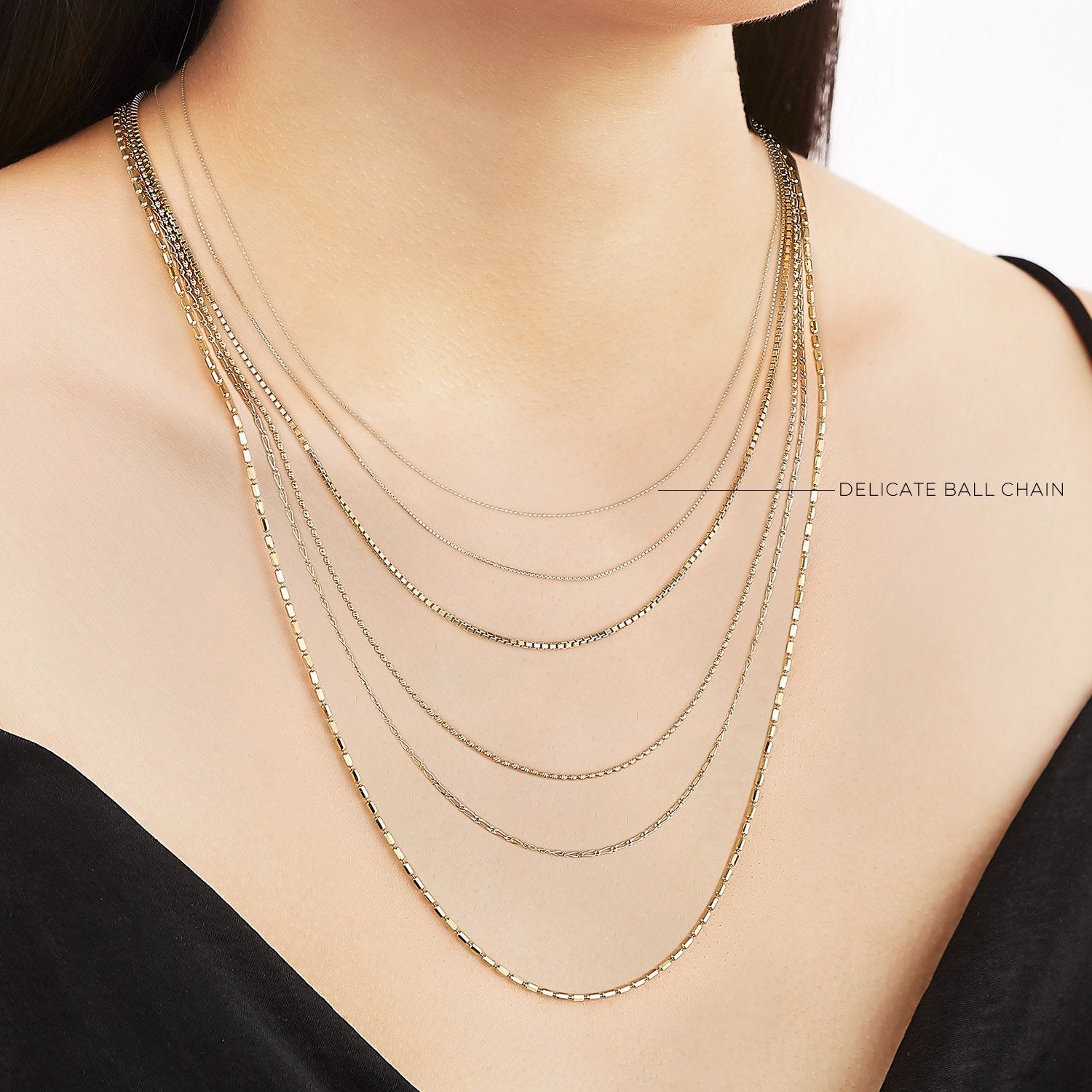 Delicate Ball Chain – YUN YUN SUN